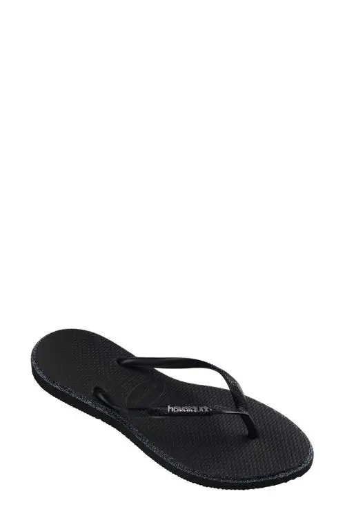 Havaianas Slim Point Glitter Flip Flop