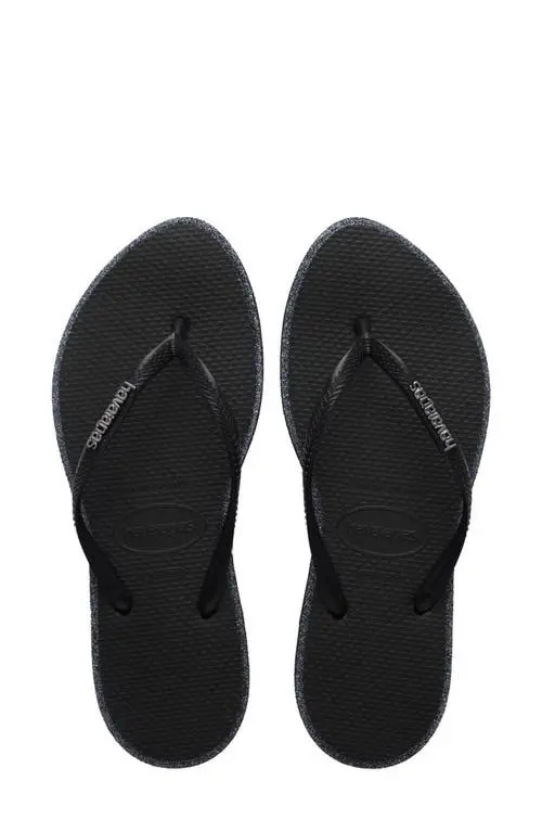 Havaianas Slim Point Glitter Flip Flop