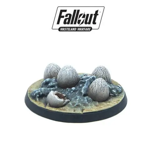 MODIPHIUS Fallout Wasteland Warfare Mirelurk Hatchlings + Eggs