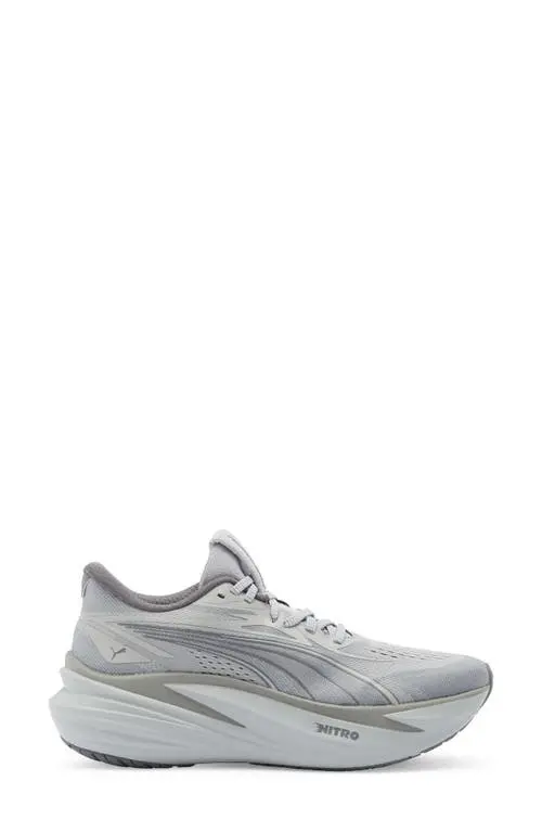 PUMA Magmax Nitro Running Shoe - Gray Echo