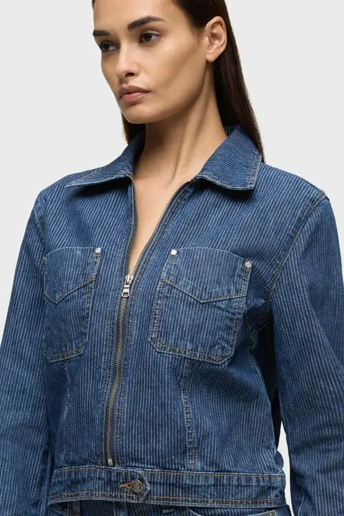 Hudson Jeans Zip Up Jacket
