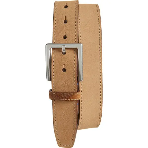 Torino Suede Belt - Tan