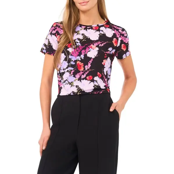 Ted Baker London Floral Boxy T-shirt
