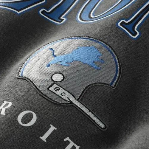 Mitchell & Ness Detroit Lions Slot Pullover Hoodie