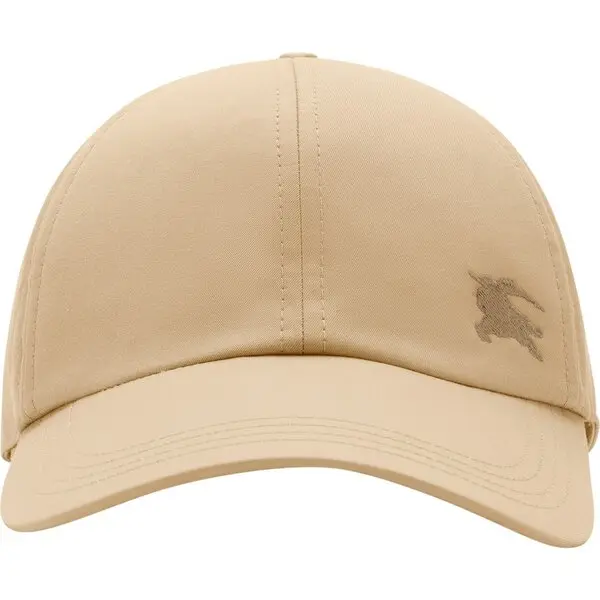Burberry Gabardine Baseball Cap - Flax Beige/sand Beige