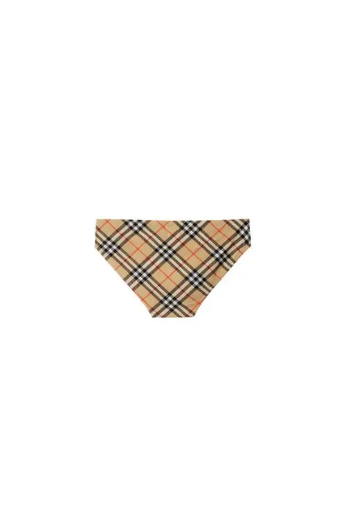 Burberry Check Swim Briefs - Sand