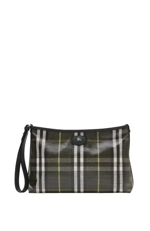 Burberry Highlands Pouch - Thicket Green