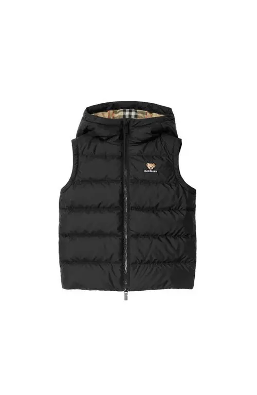 Burberry Nylon Hooded Puffer Gilet