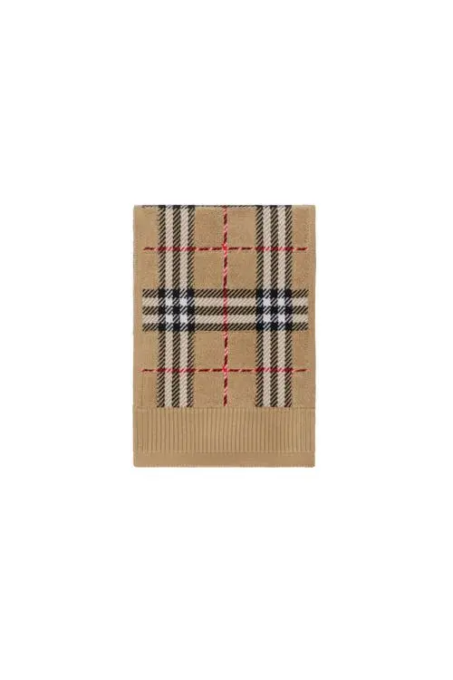 Burberry Check Wool Scarf