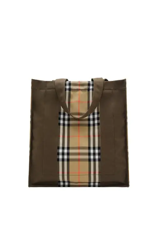 Burberry Check Trench Tote