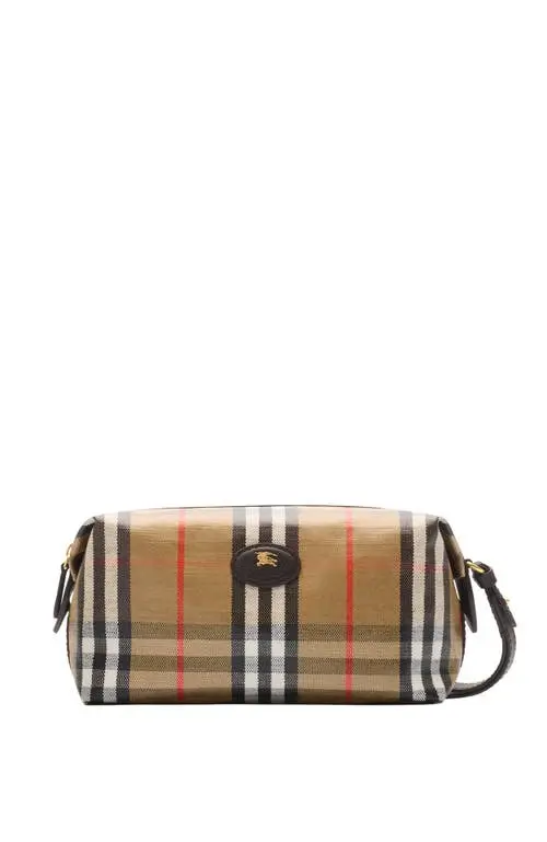 Burberry Highlands Travel Pouch - Sand Beige