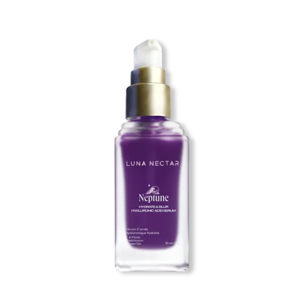 LUNA NECTAR Neptune Hyaluronic Acid Hydrate & Blur Serum - Bright Purple