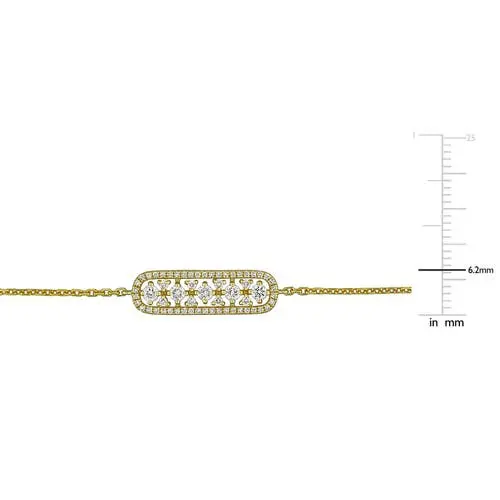 JULIANNA B. Diamond Bar Bracelet