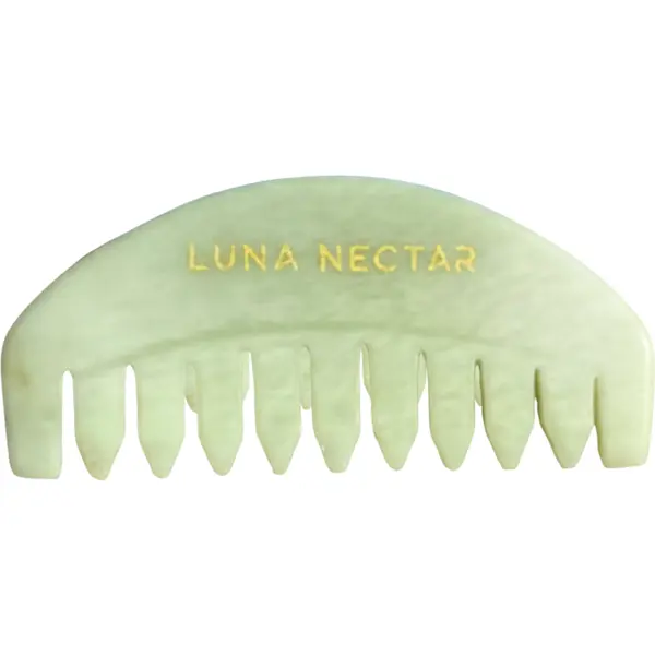 LUNA NECTAR Metamorphic Scalp Gua Sha Tool - Light/pastel Green