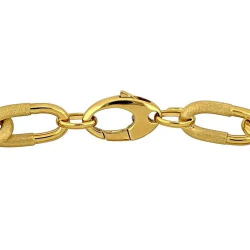 JULIANNA B. Diamond Oval Link Chain Bracelet 14k
