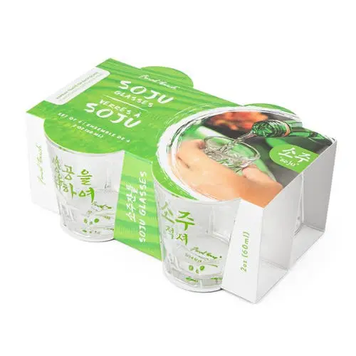 Final Touch Soju Glassesset Of 4