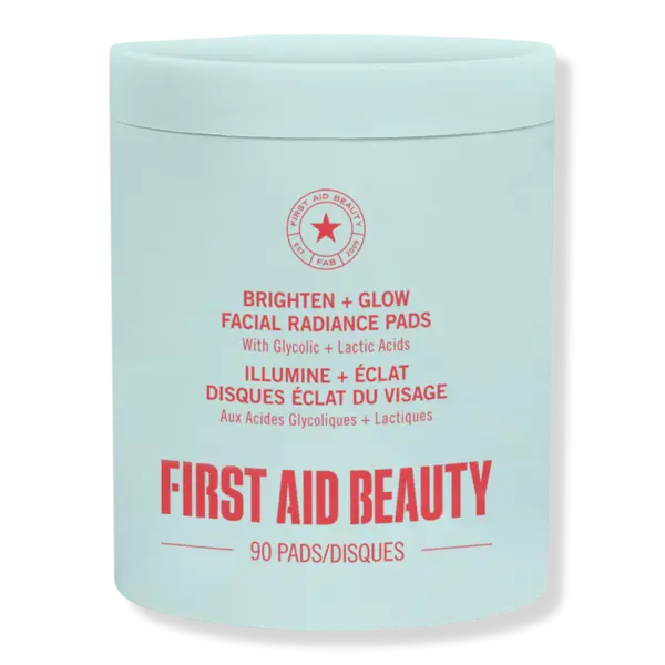 FIRST AID BEAUTY Facial Radiance Pads With Glycolic + Lactic Acids - One-color