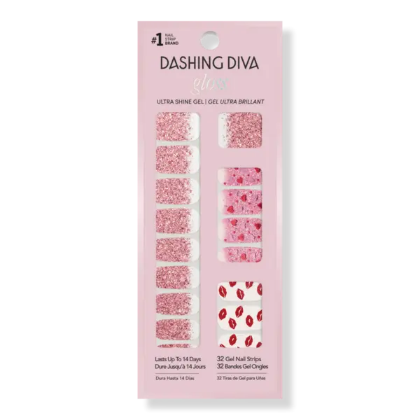DASHING DIVA Gloss, Gel Nail Polish Strips, Queen Spirit - One-color