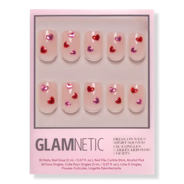 GLAMNETIC Dear Lover Press-on Nails - One-color