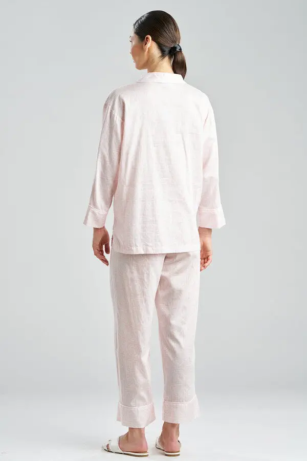 Natori Infinity Cotton Sateen Notch Pj
