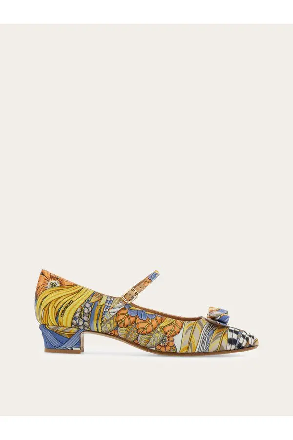 FERRAGAMO Vara Bow Mary Jane - Multicolor