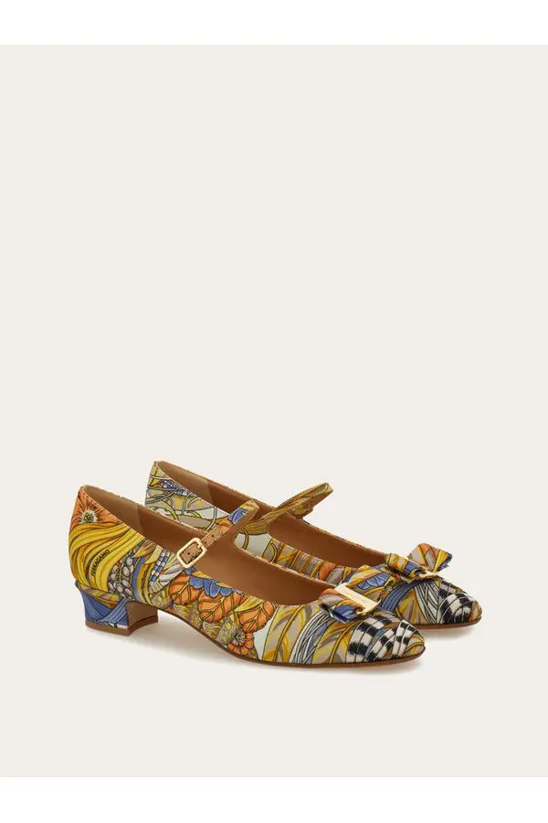FERRAGAMO Vara Bow Mary Jane - Multicolor