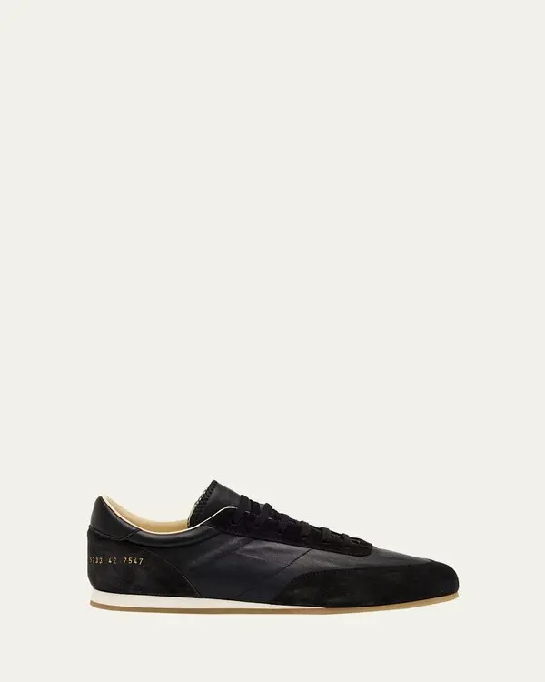COMMON PROJECTS Leather And Suede Runner Sneakers