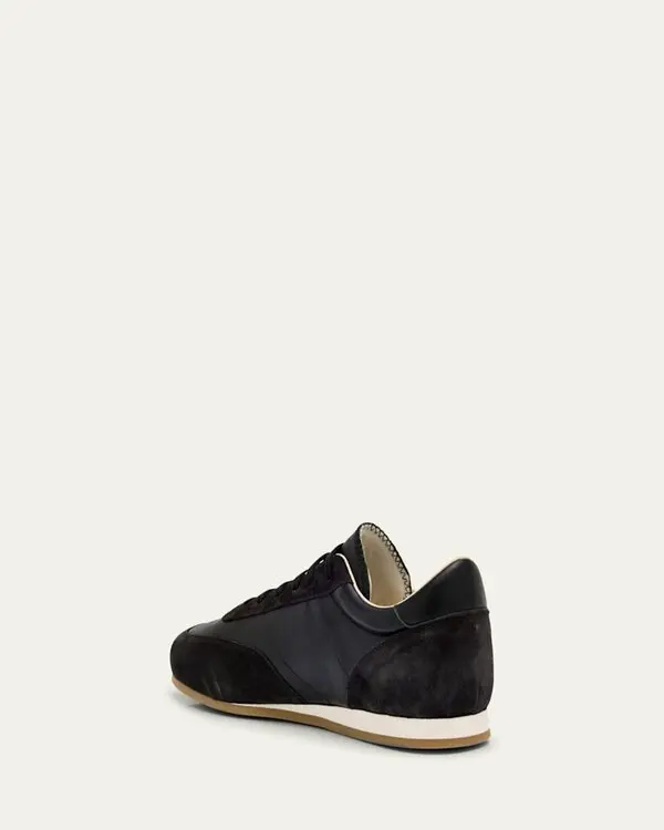 COMMON PROJECTS Leather And Suede Runner Sneakers