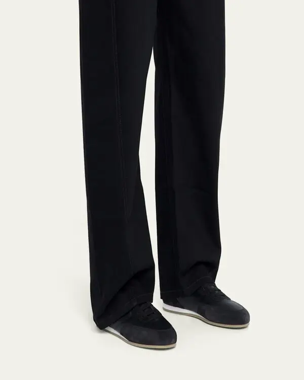 COMMON PROJECTS Leather And Suede Runner Sneakers