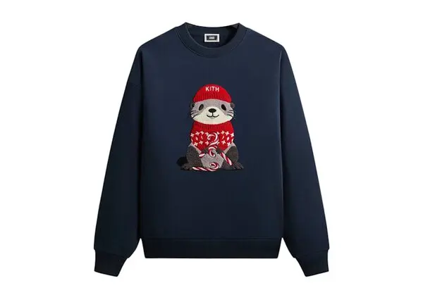 Kith Kithmas Otter Nelson Crewneck Sweatshirt
