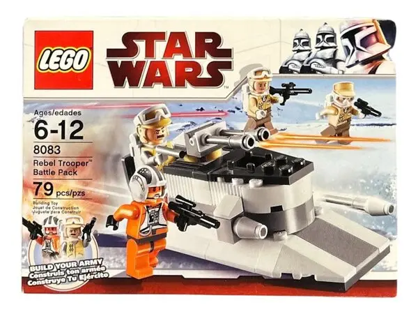 Lego Star Wars Rebel Trooper Army Pack Set 8083 - Multicolor