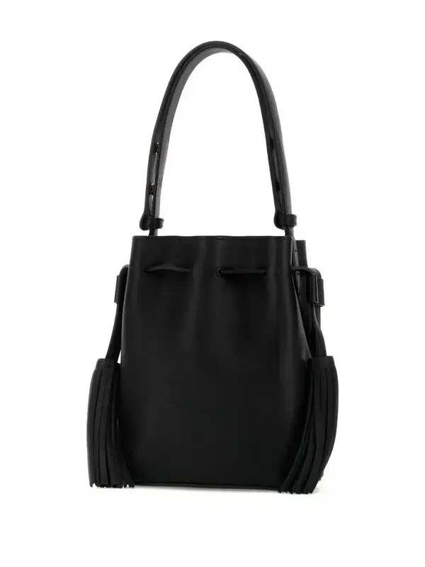 Valentino Garavani Small Leather Bucket Bag - Black