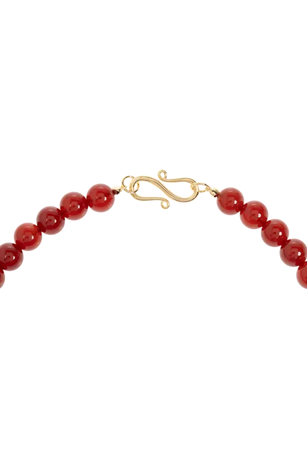 LIÉ STUDIO The Mary Necklace - Red
