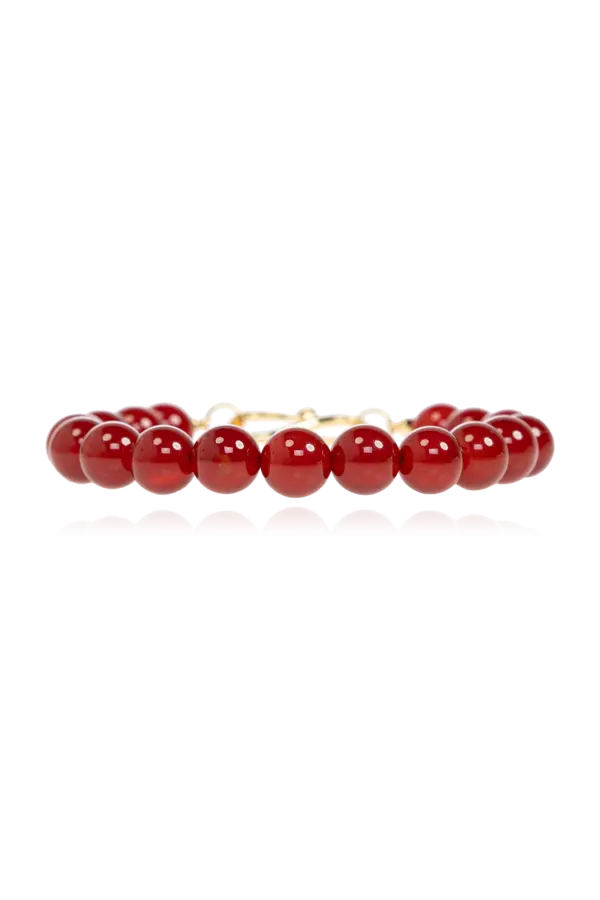 Lié Studio The Mary’ Beaded Bracelet - Red
