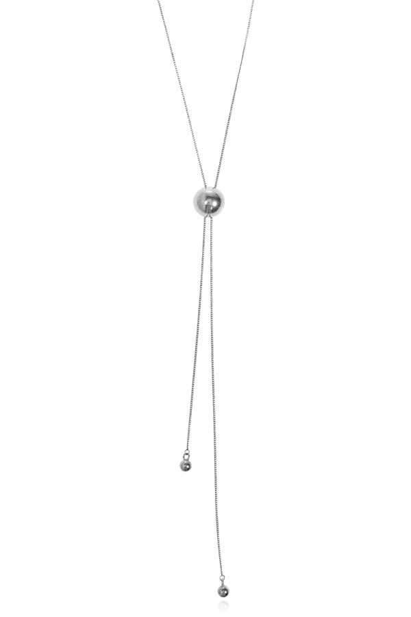 LEMAIRE Necklace With Brooch - Silver