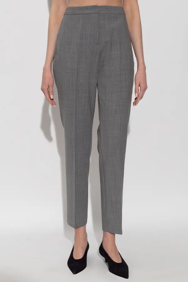 Fabiana Filippi Wool Pleated Trousers