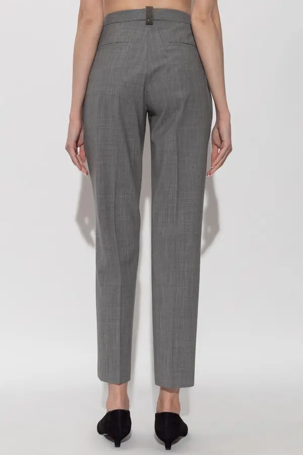 Fabiana Filippi Wool Pleated Trousers