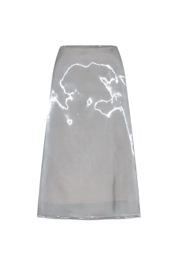 Fabiana Filippi Shimmering-finish Midi Skirt
