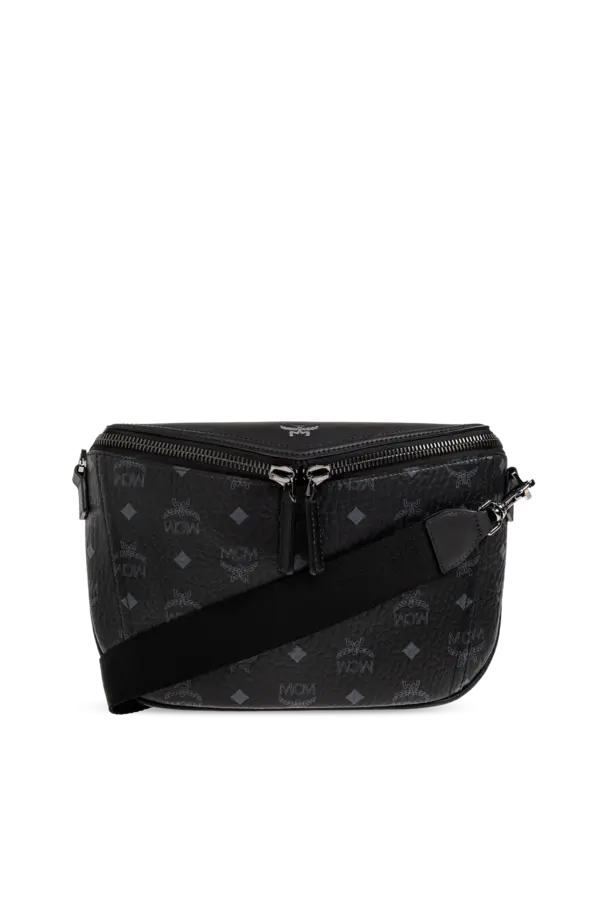 Mcm Diamant 3d Small Belt Bag - Black