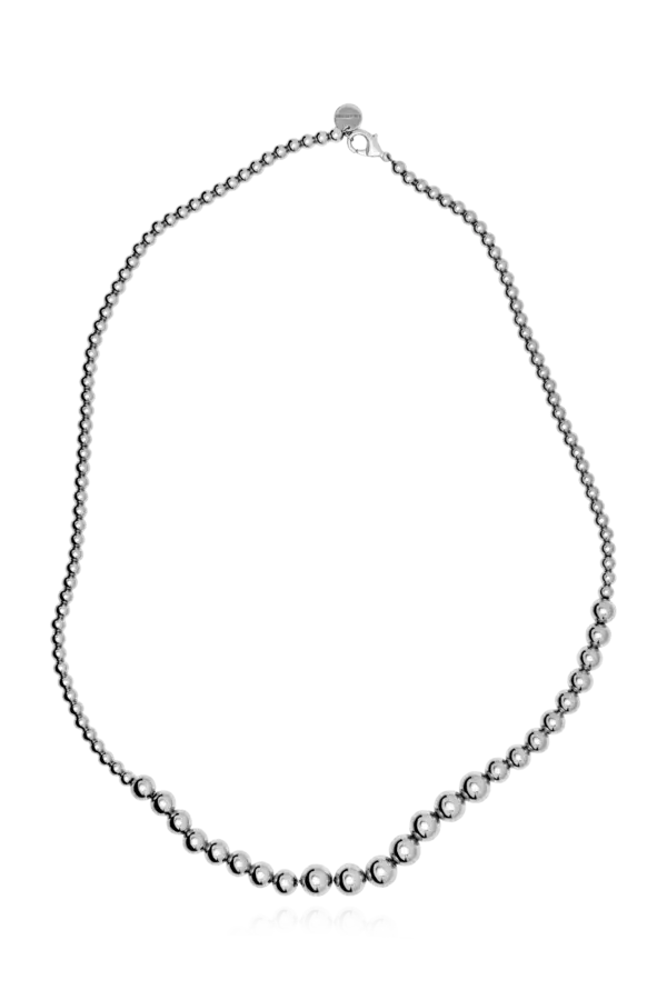 Lié Studio The Olivia’ Beaded Necklace - Silver