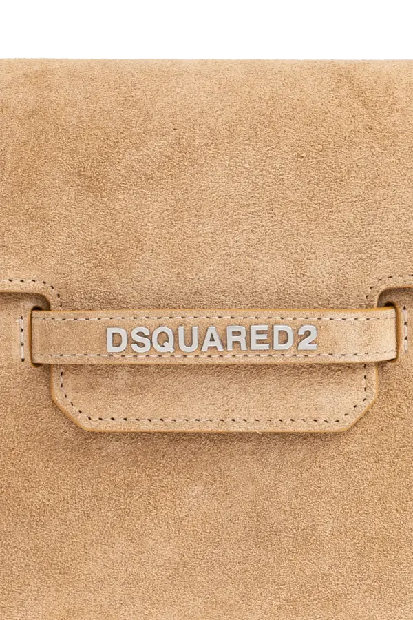 Dsquared2 Suede Handbag - Beige