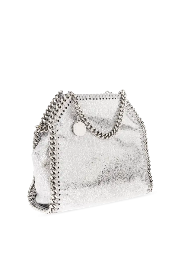 Stella McCartney Falabella Tiny Shoulder Bag - Silver