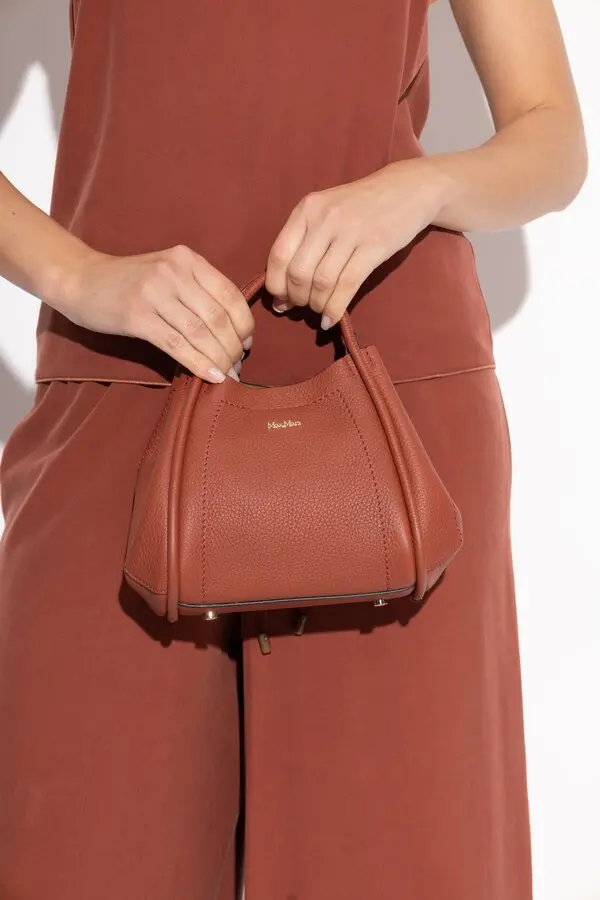 Max Mara Leather Bucket Bag