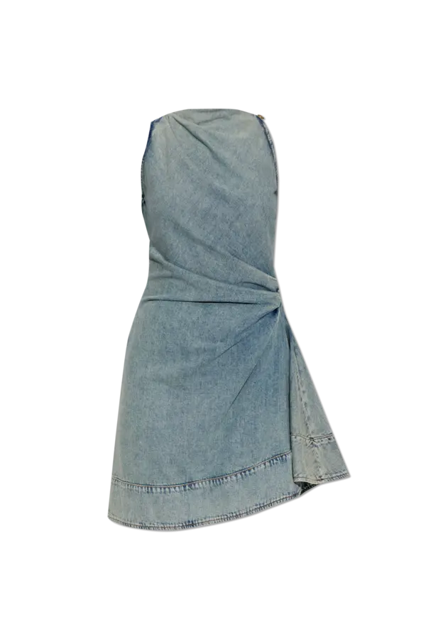 Alexander McQueen Denim Dress - Blue