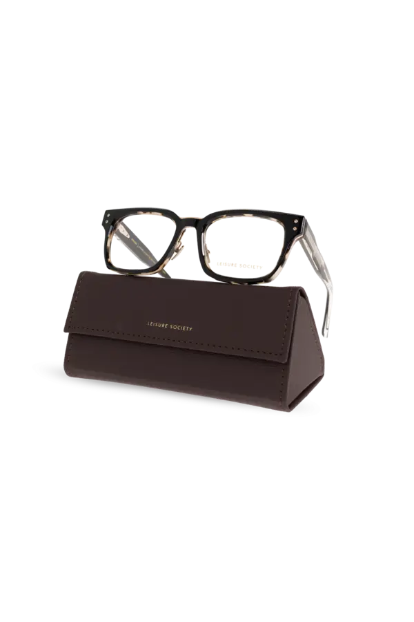 LEISURE SOCIETY Mrano Rectangle Eyeglasses