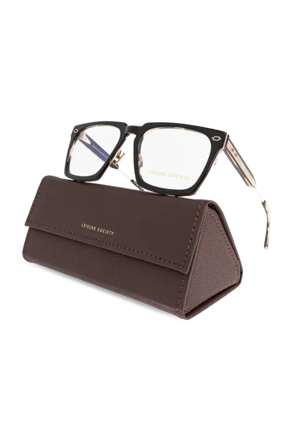 LEISURE SOCIETY Lugano Rectangle Eyeglasses