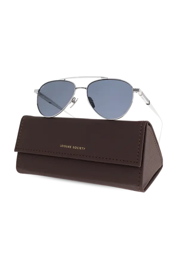 LEISURE SOCIETY Lucienne Aviator Sunglasses
