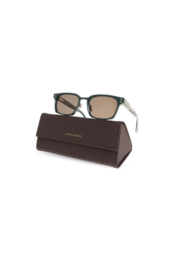 LEISURE SOCIETY Equense Rectangle Sunglasses