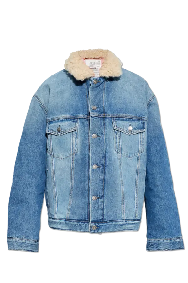 Acne Studios Denim Trucker Jacket - Blue