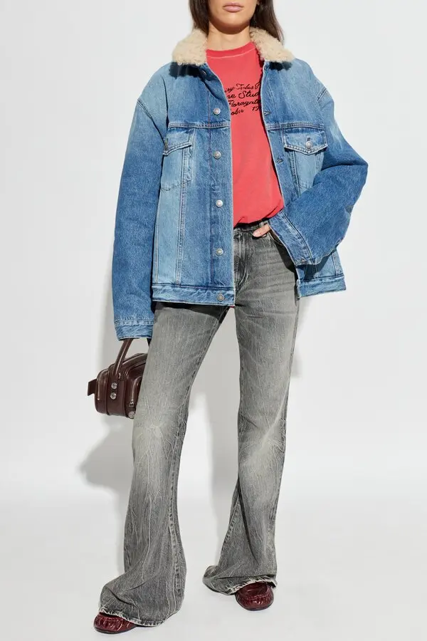 Acne Studios Denim Trucker Jacket - Blue